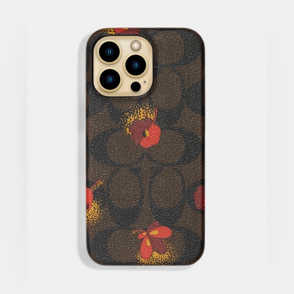 Coach | Accessories | Coach Iphone 3 Pro Case With Signature Canvas ...